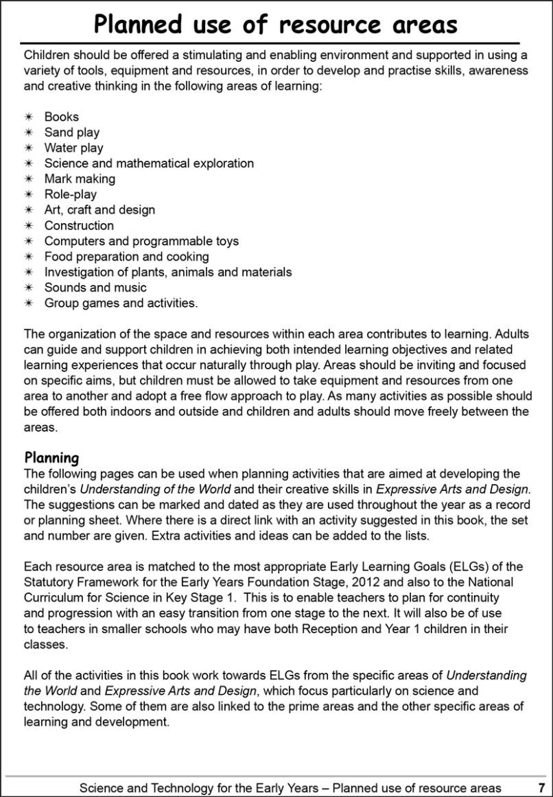 Science and Technology for the Early Years (2nd Edition)