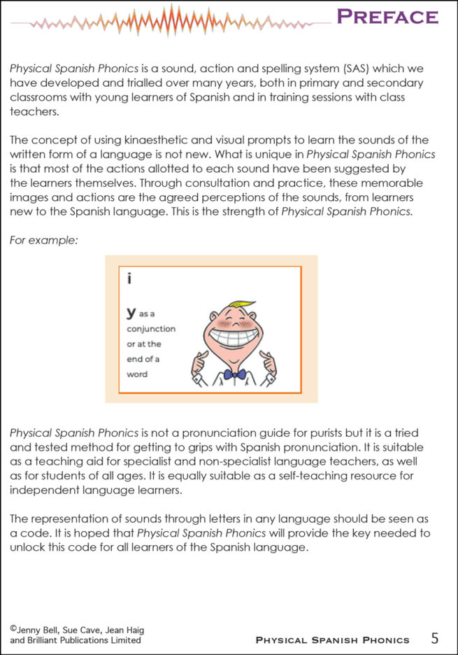 Physical Spanish Phonics-A Sound, Action and Spelling System