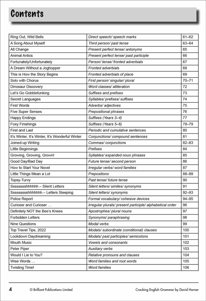 Cracking English Grammar in Key Stage 2: 100+ Creative Games and ...