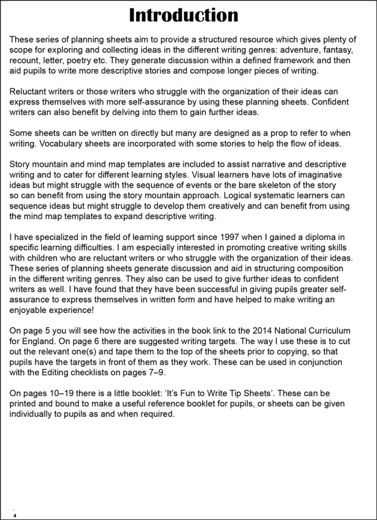 Boost Creative Writing 9 11 Year Olds Brilliant Publications