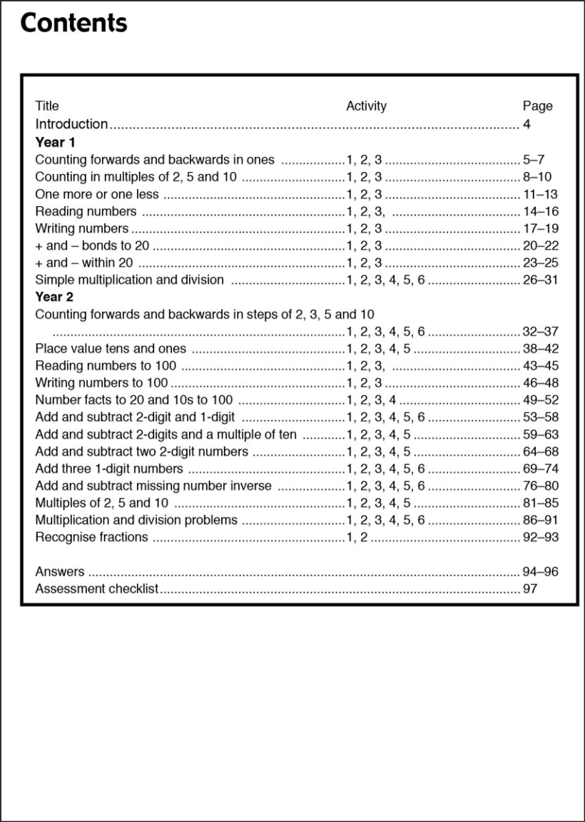 Sum Fun Maths Assessment for 5–7 Year Olds
