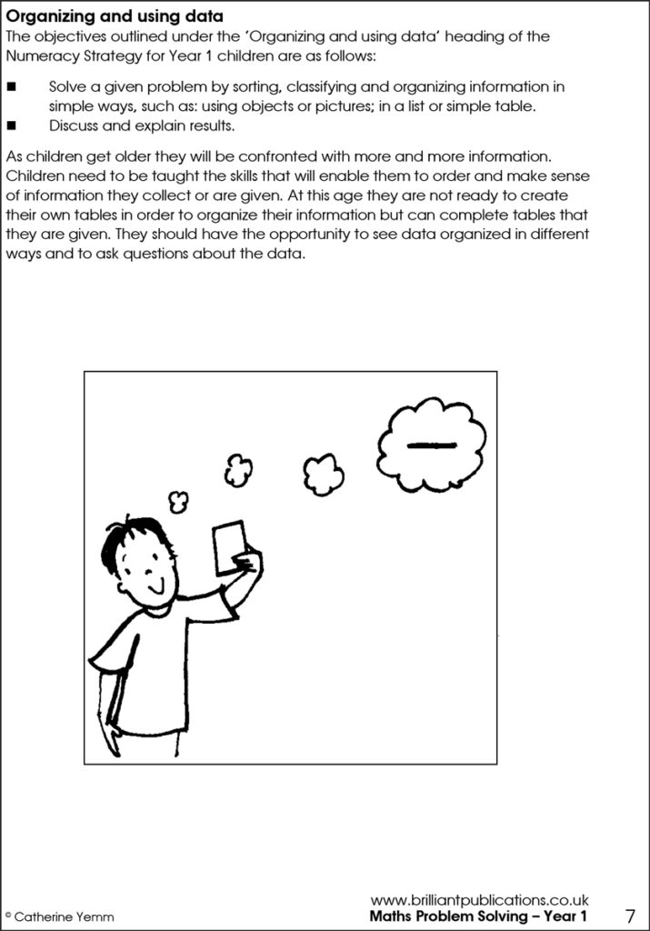Maths Problem Solving, Year 1