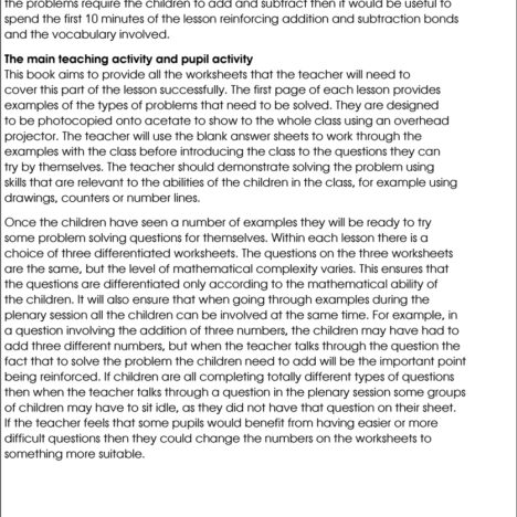 Maths Problem Solving, Year 4