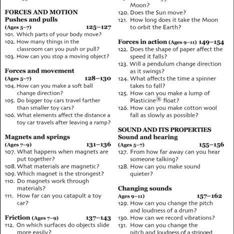 100+ Fun Ideas for Science Investigation - Brilliant Publications