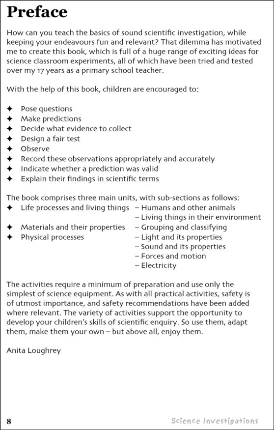 100+ Fun Ideas for Science Investigation - Brilliant Publications