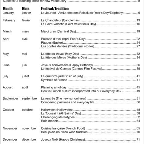 French Festivals and Traditions, KS3: Activities and Teaching Ideas for ...