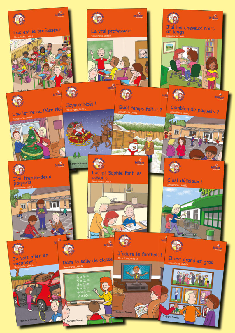Learn French with Luc et Sophie 2ème Partie Storybooks (KS2)
