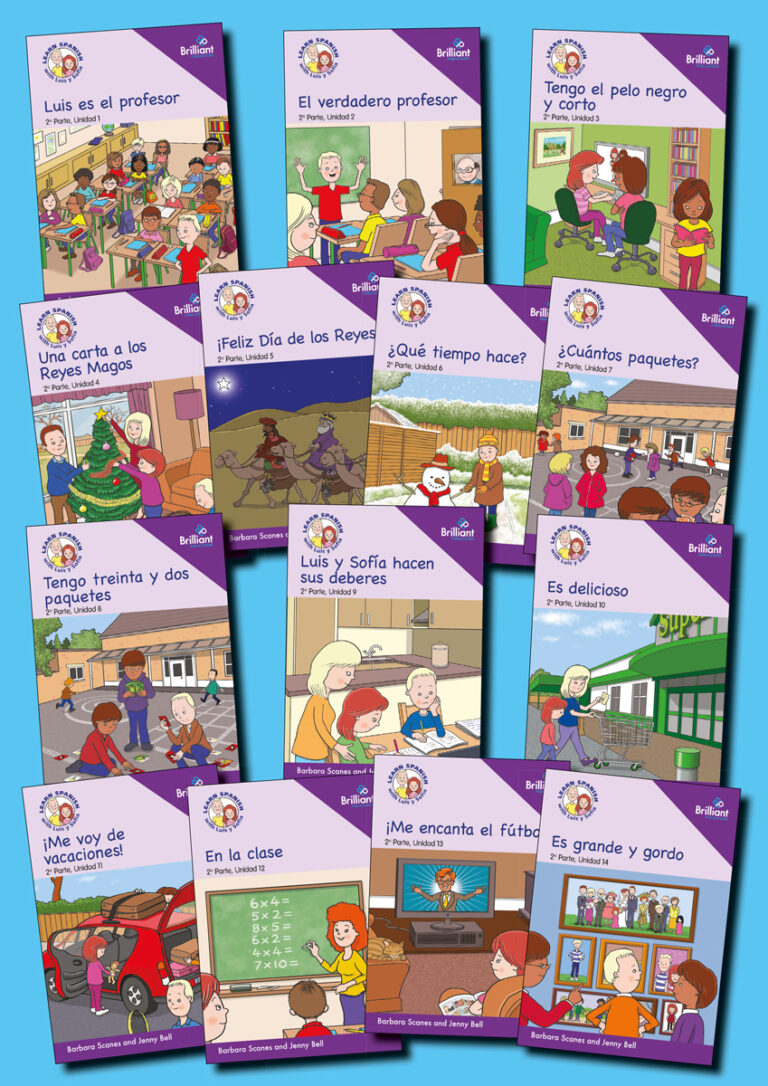 Learn Spanish with Luis y Sofía 2a Parte Storybook Pack